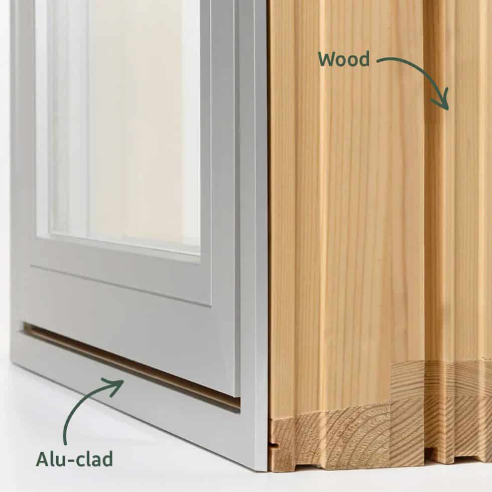 Alu-clad windows - durable and low maintenance - Rationel Ireland